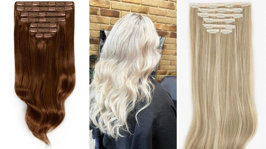 20 Inch Hair: Real Length, Curly vs Straight & Extension Before/After ...