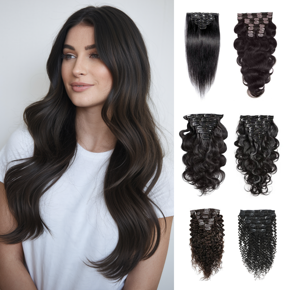 Classic Clip In Hair Extensions – WIGI Hair