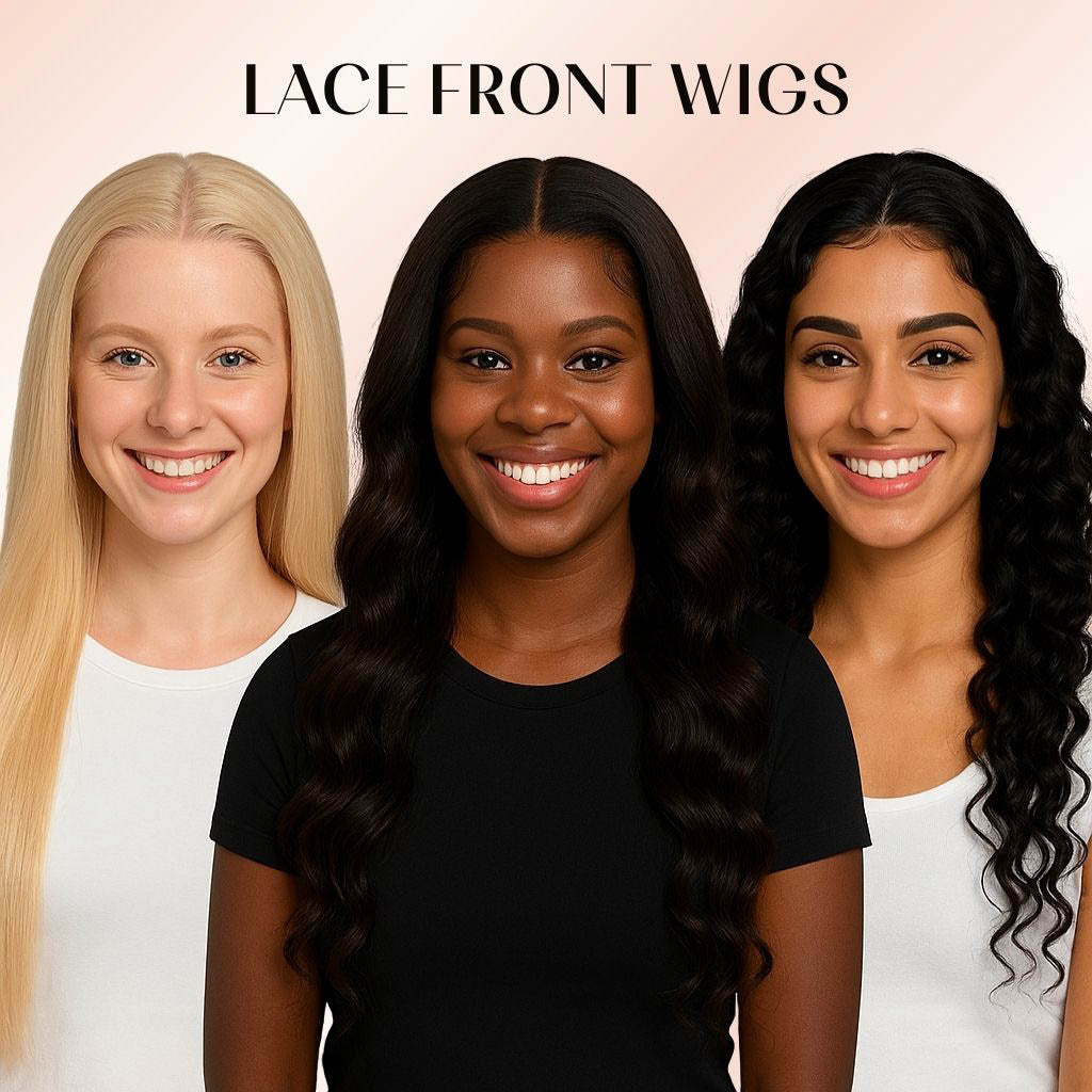 Real Human Hair Lace Front Wig – WIGI Hair