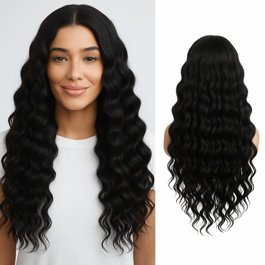 Premium Human Hair V Part Wig – WIGI Hair